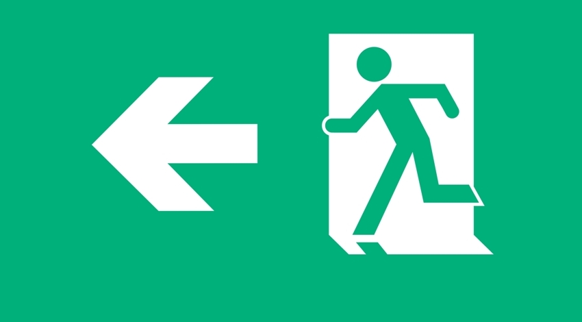 Running Man Page Header, part of the Accessible Exit Sign Project ...